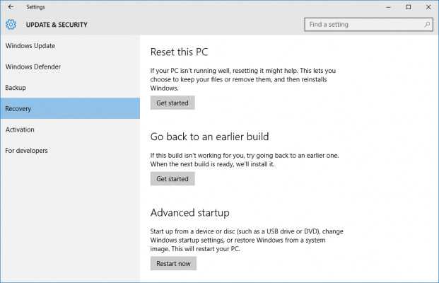 Factory Reset Windows 10 - A Better Tech
